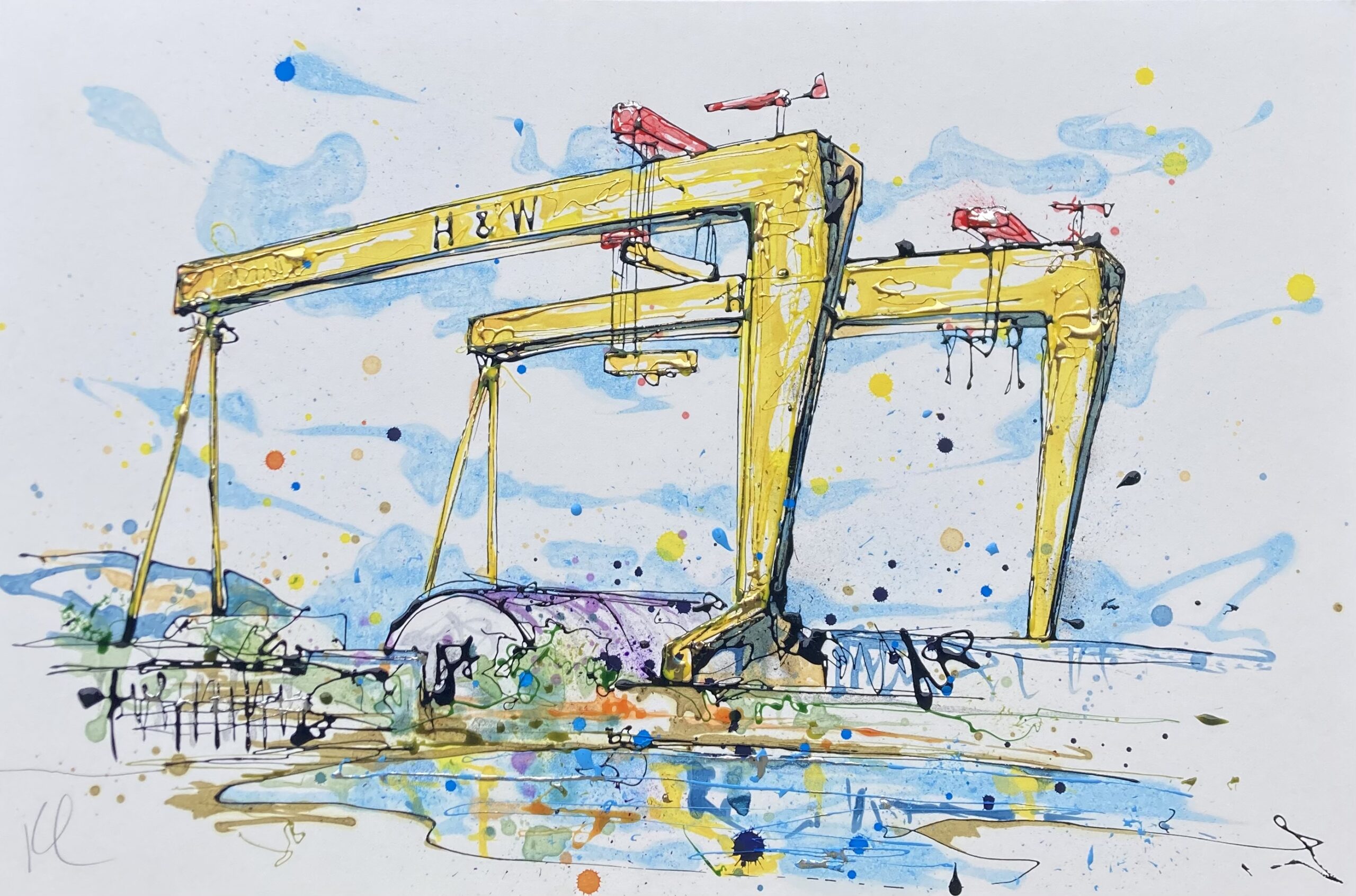 Belfast Docks - Eakin Gallery